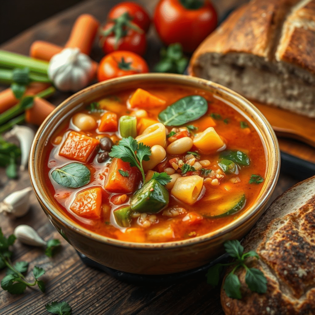 Sopa Minestrone: Receta tradicional italiana llena de sabor y ...