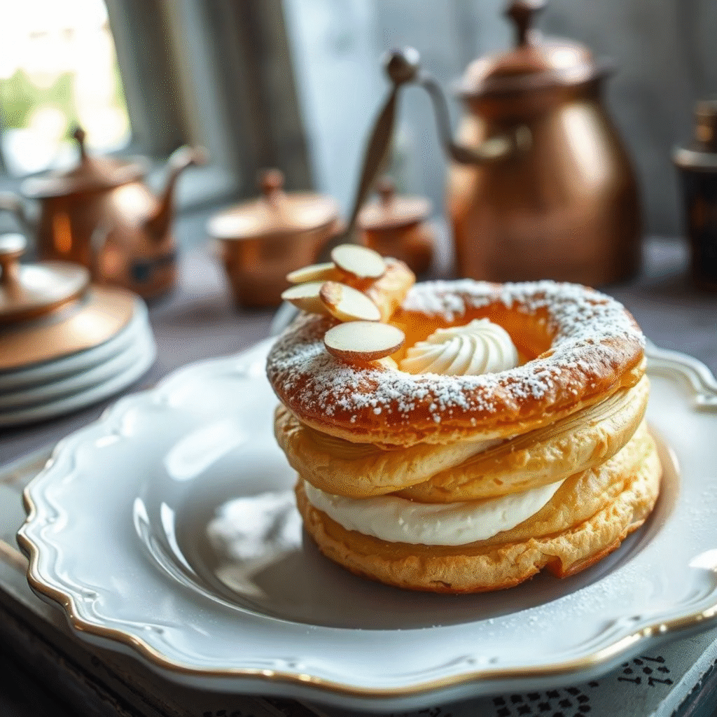 Paris-Brest Receta Fácil: El Postre Francés en Forma de Rueda que ...
